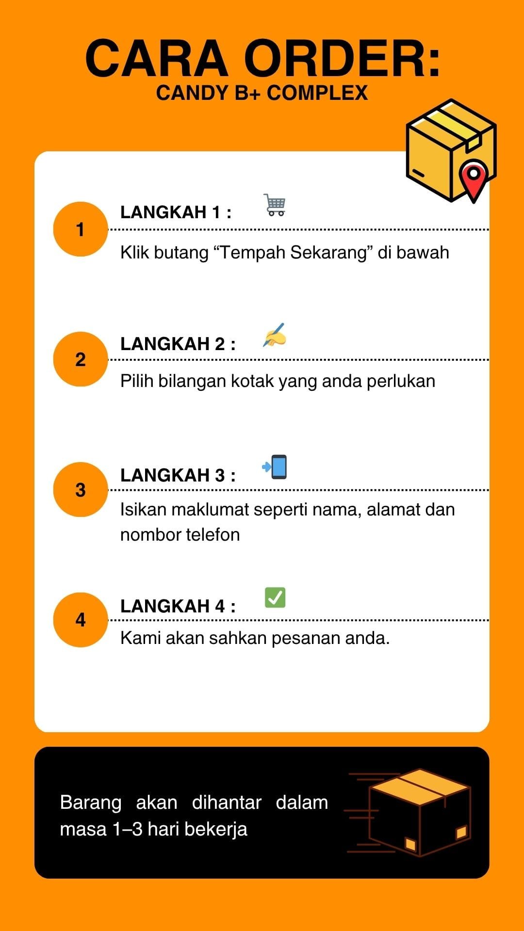 Candy B+ Complex – Laman Rasmi Pengedar Sah, Original HQ